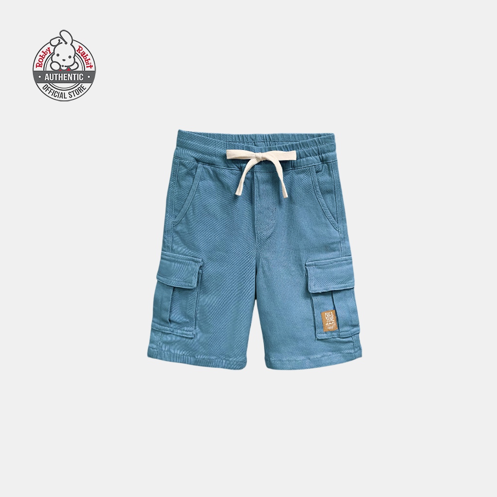 Robby Rabbit Boy Glacial Lake Cargo Shorts (Blue) | Shopee Philippines