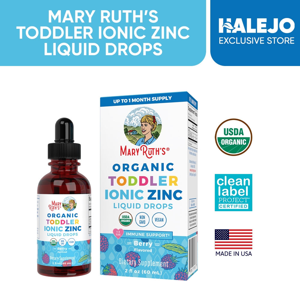 Mary Ruth's Organic Toddler Ionic Zinc Liquid Drops (2 oz) | Shopee ...