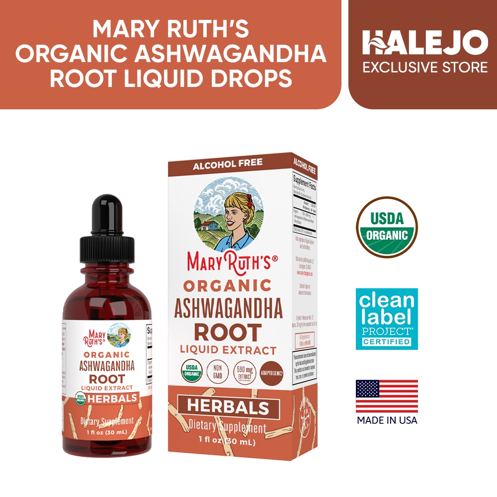 Mary Ruth's Organic Ashwagandha Root Liquid Drops | Shopee Philippines