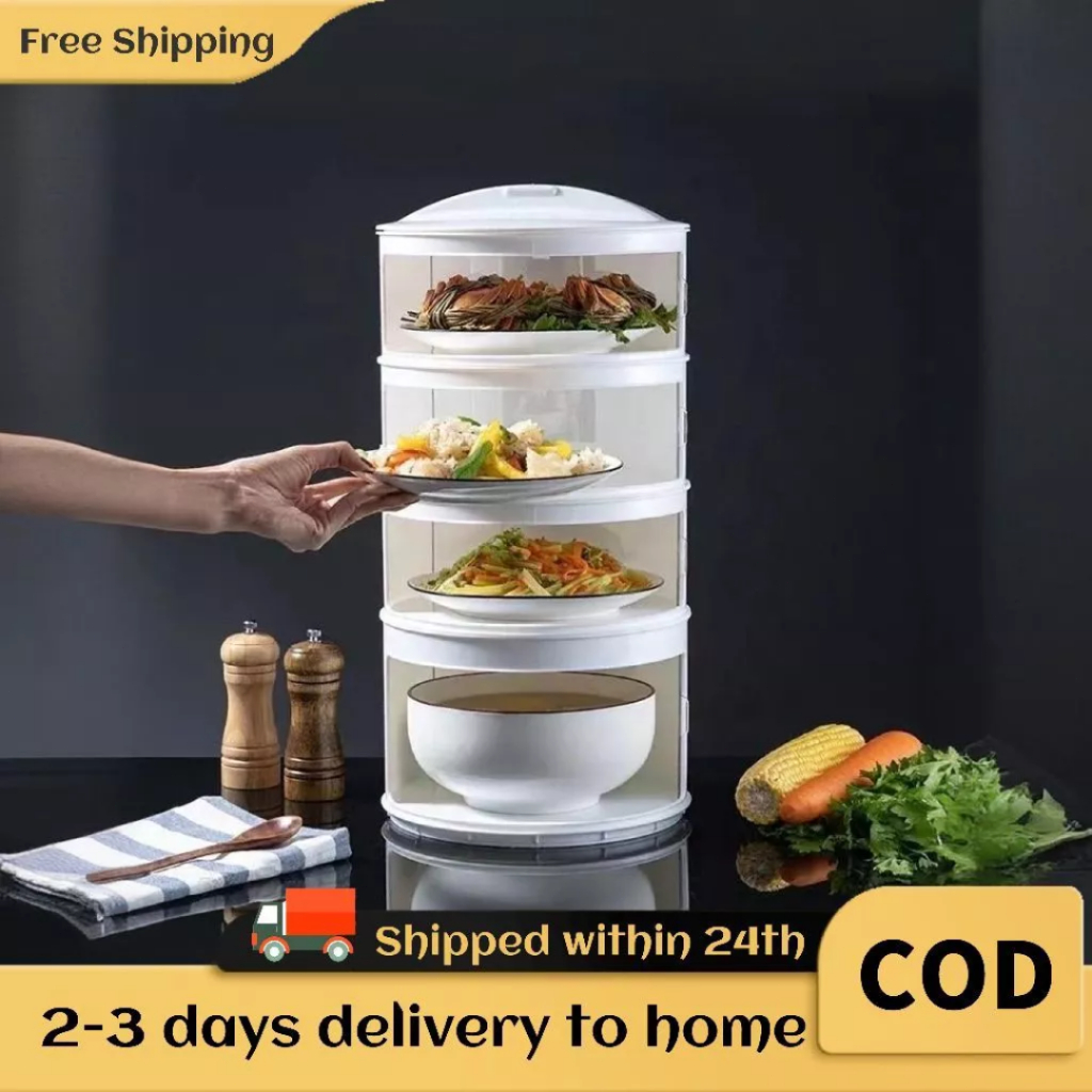 OP 5 Layer / 3 Layer Household Multi layer Food Storage Box Anti flies ...