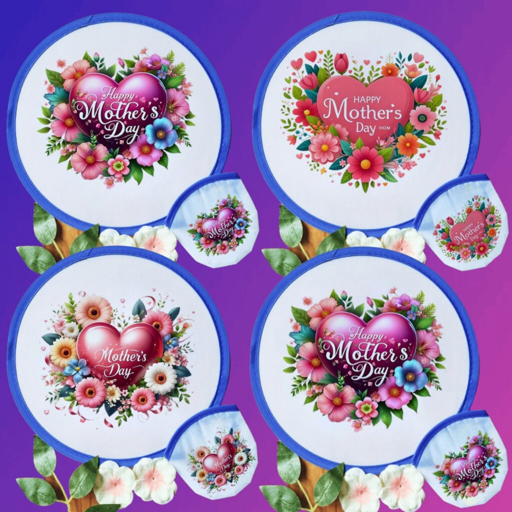 𝗠𝗼𝘁𝗵𝗲𝗿𝘀 𝗗𝗮𝘆 𝗛𝗲𝗮𝗿𝘁𝘀 𝗙𝗼𝗹𝗱𝗶𝗻𝗴 𝗙𝗮𝗻𝘀 𝗗𝗲𝗰𝗼𝗿 𝗚𝗶𝗳𝘁 𝘄/ 𝗣𝗼𝘂𝗰𝗵 𝗦𝗼𝘂𝘃𝗲𝗻𝗶𝗿𝘀 𝗖𝘂𝘁𝗲 𝗛𝗮𝗻𝗱 ...