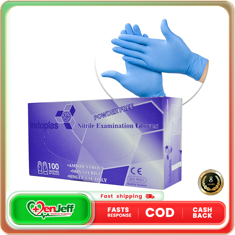 Nitrile Gloves Surgical Gloves Indoplas Brand Sizes: Small, Medium and ...