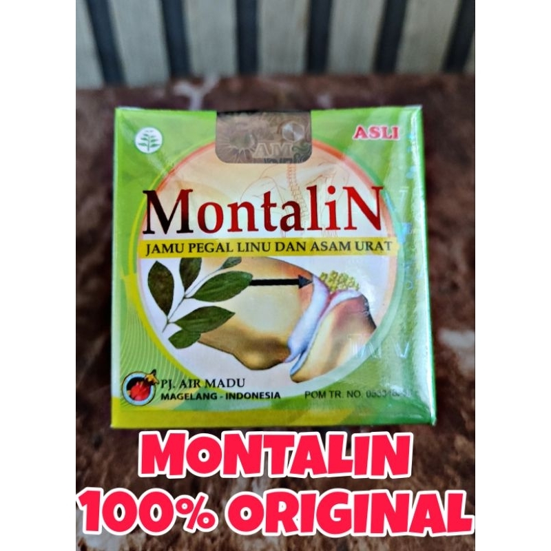 MONTALIN ORIGINAL 1 BOX 40 CAPSUL | Shopee Philippines