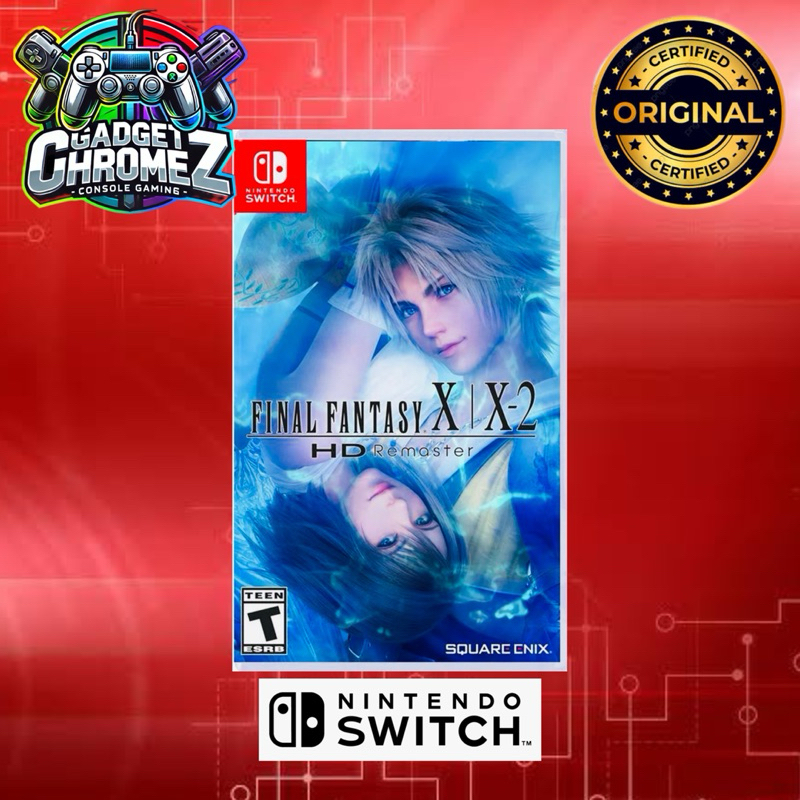 Final Fantasy X/X-2 HD Remaster | Nintendo Switch Game | BRANDNEW | Shopee Philippines