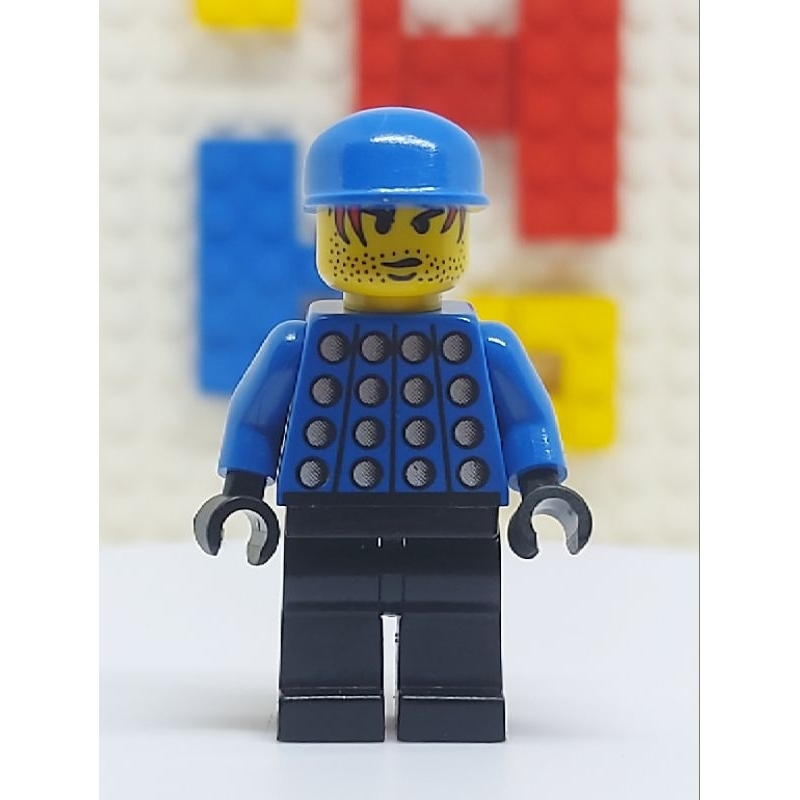 LEGO Sports - Soccer Player - Blue Team Goalie w/ Number 1 on Back ...
