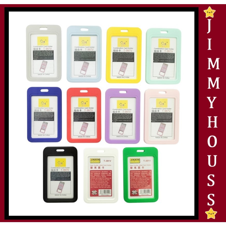 COD Work Name Card Holders with Lanyard Waterproof Business Work Card ...