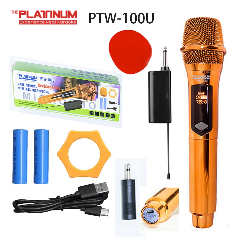 M&G PLATINUM Wireless Microphone with Receiver Connector Professional ...