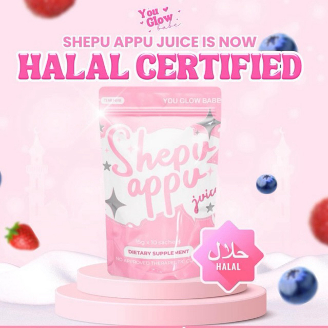 Shepu Appu Juice by You Glow Babe (10sachets) | Shopee Philippines
