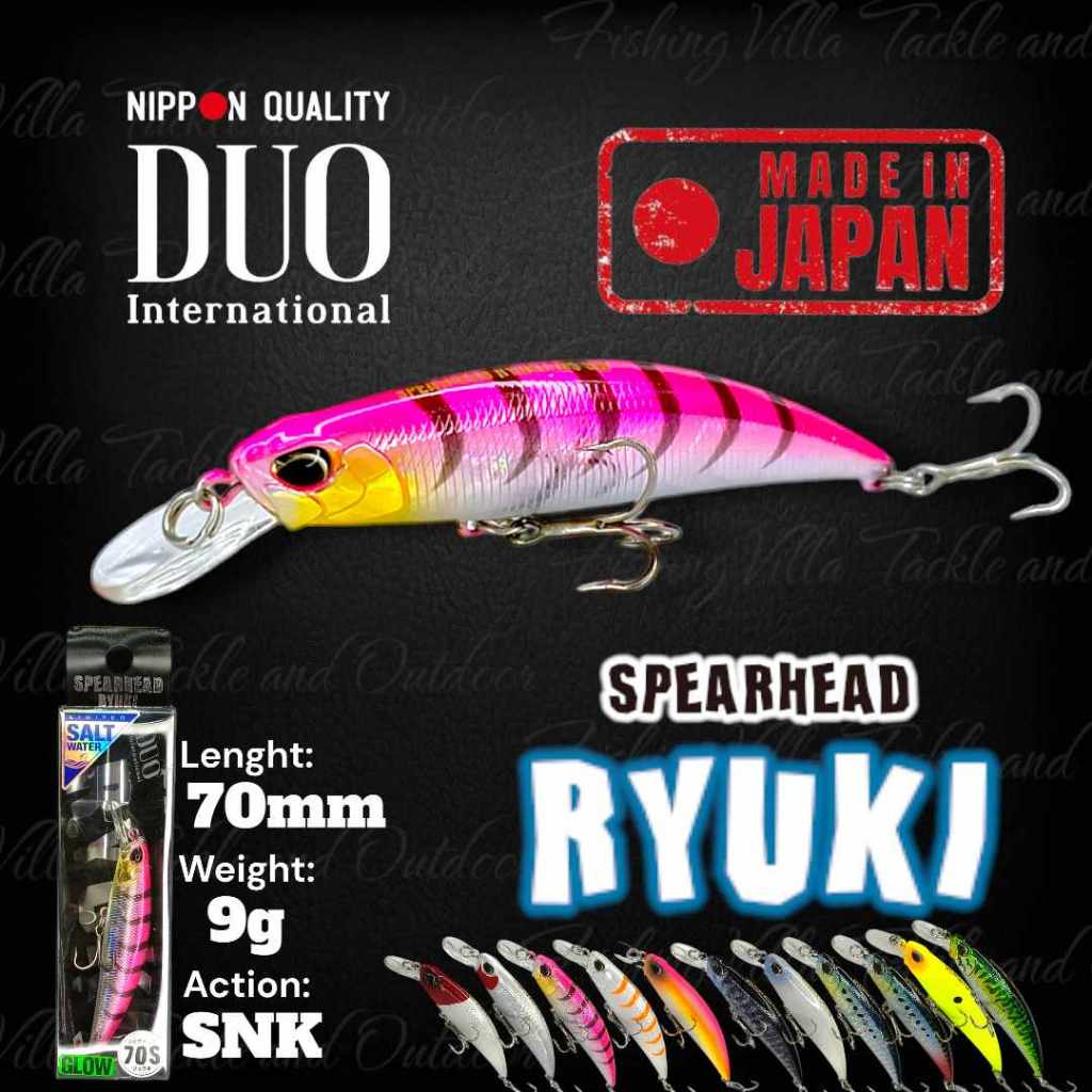 DUO International SPEARHEAD RYUKI 70S Made Japan High Quality Fishing ...