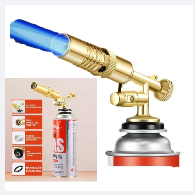 Torch Butane Flame Butane Burner Outdoor Camping Lighter Flamethrower ...