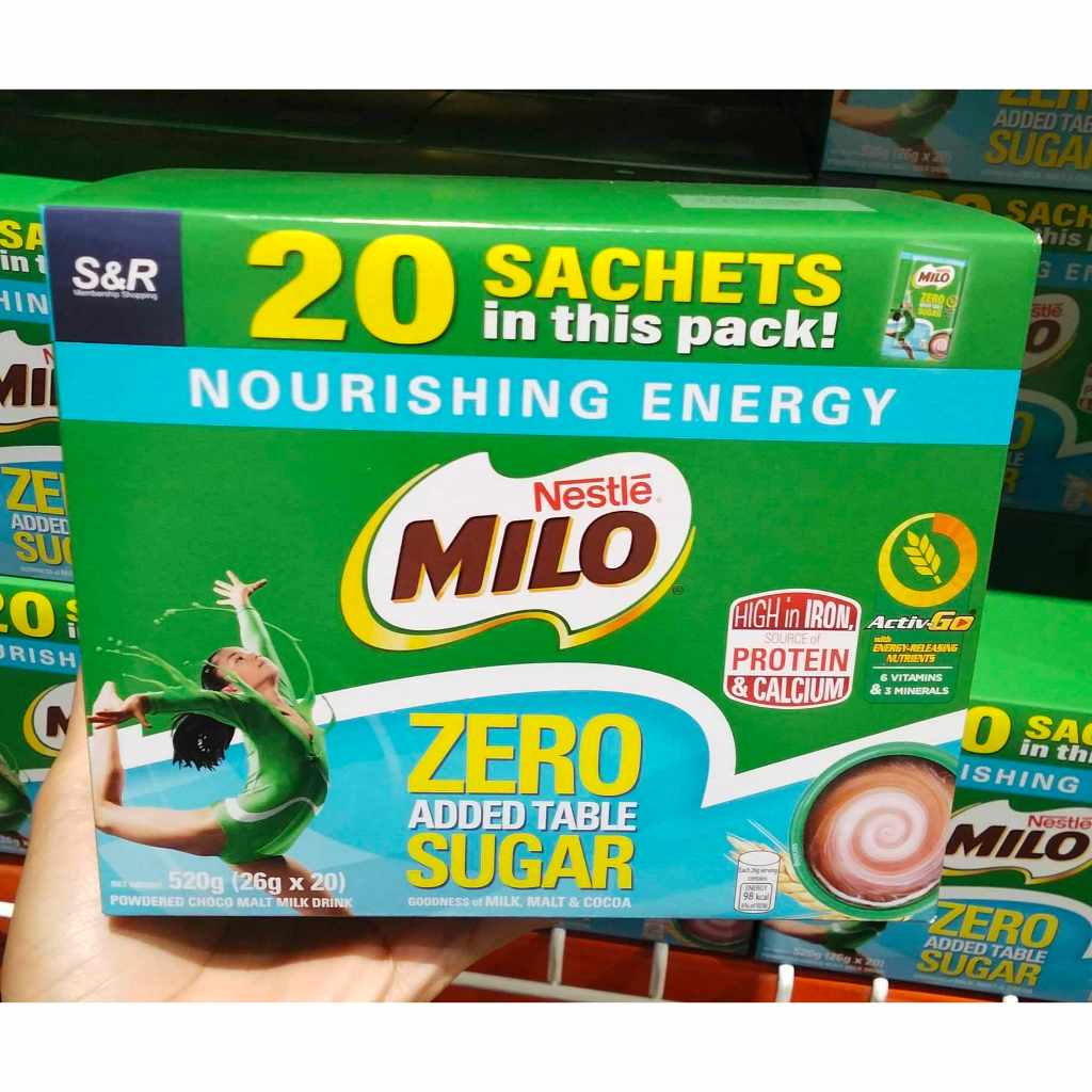 Milo Zero Added Table Sugar 20/26g | Shopee Philippines