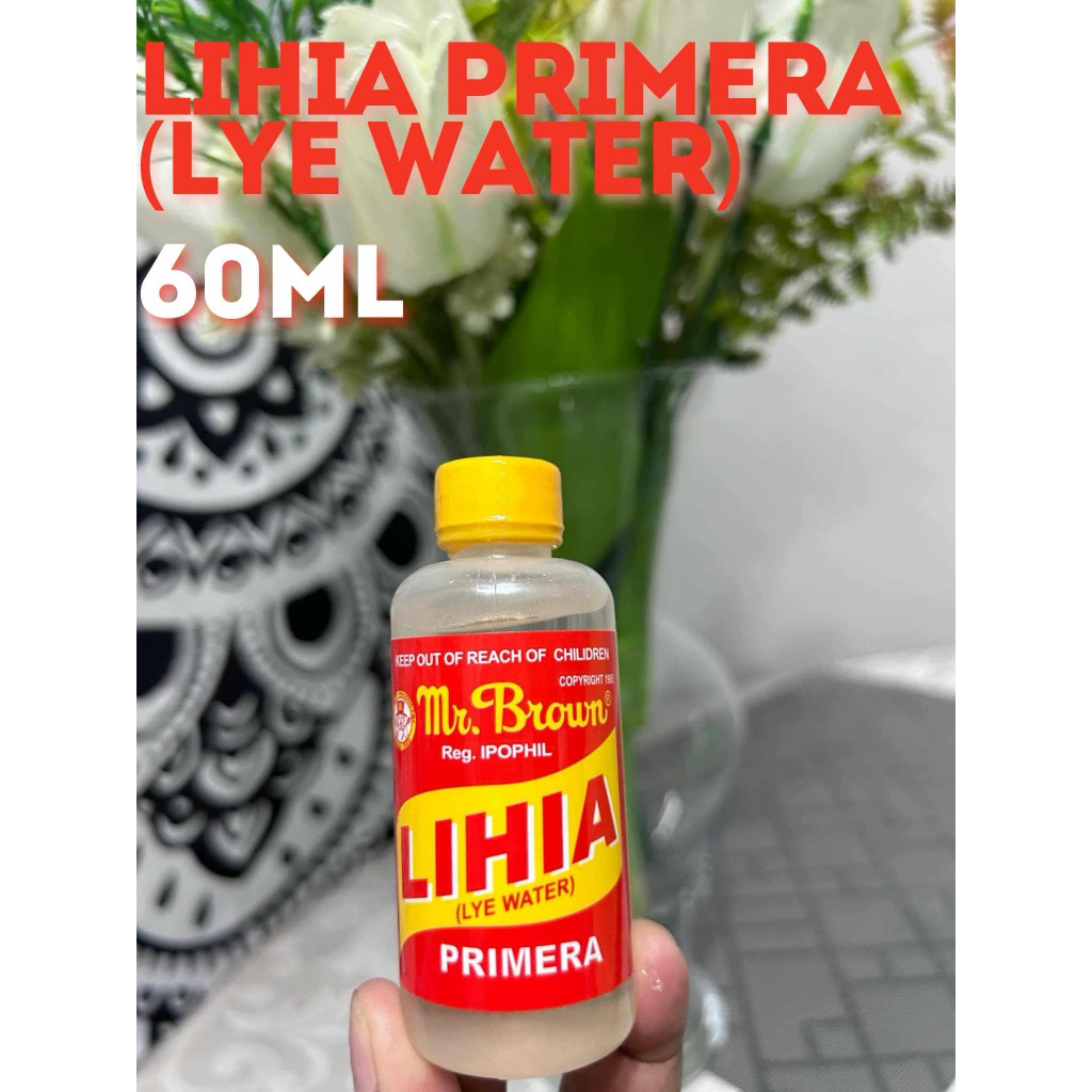MR. BROWN LIHIA (Lye Water) Primera 60ml | Shopee Philippines