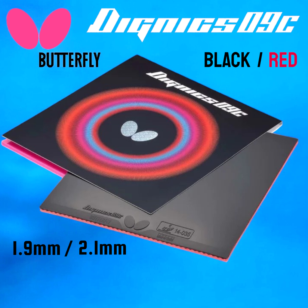 Butterfly Table Tennis Rubber Dignix 09C | Shopee Philippines