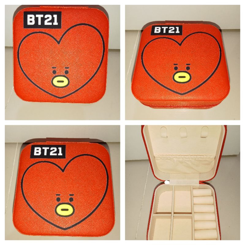 cooky rj tata koya shooky manga bt21 jewelry box | Shopee Philippines