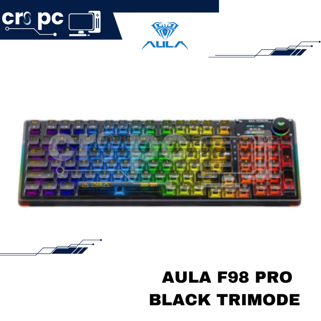 AULA F98 PRO BLACK TRIMODE | Shopee Philippines