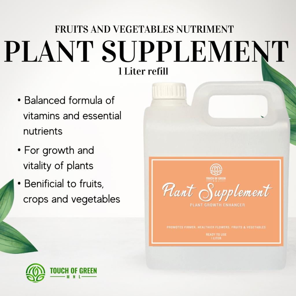 PLANT SUPPLEMENT 1L - Supplement for fruits, crops and vegetables ...
