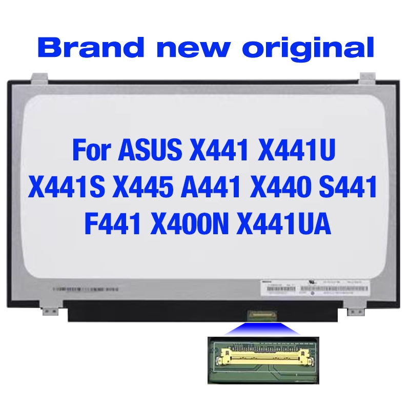 14 inch ASUS Laptop LCD Screen X441 X441U X441S X445 A441 X440 S441 ...