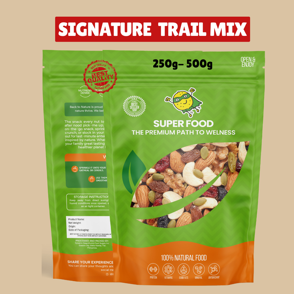 Signature Trail Mix Nuts, 250g - 500g | Shopee Philippines