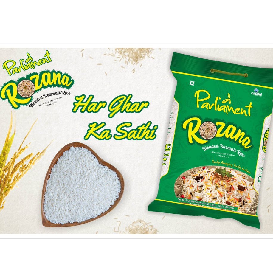 Parliament Rozana basmati rice 4KG. | Shopee Philippines