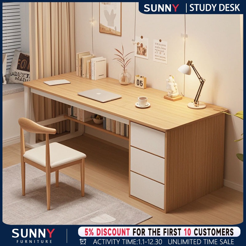 SUNNY Computer desk//Modern desk//Multifunctional computer desk ...