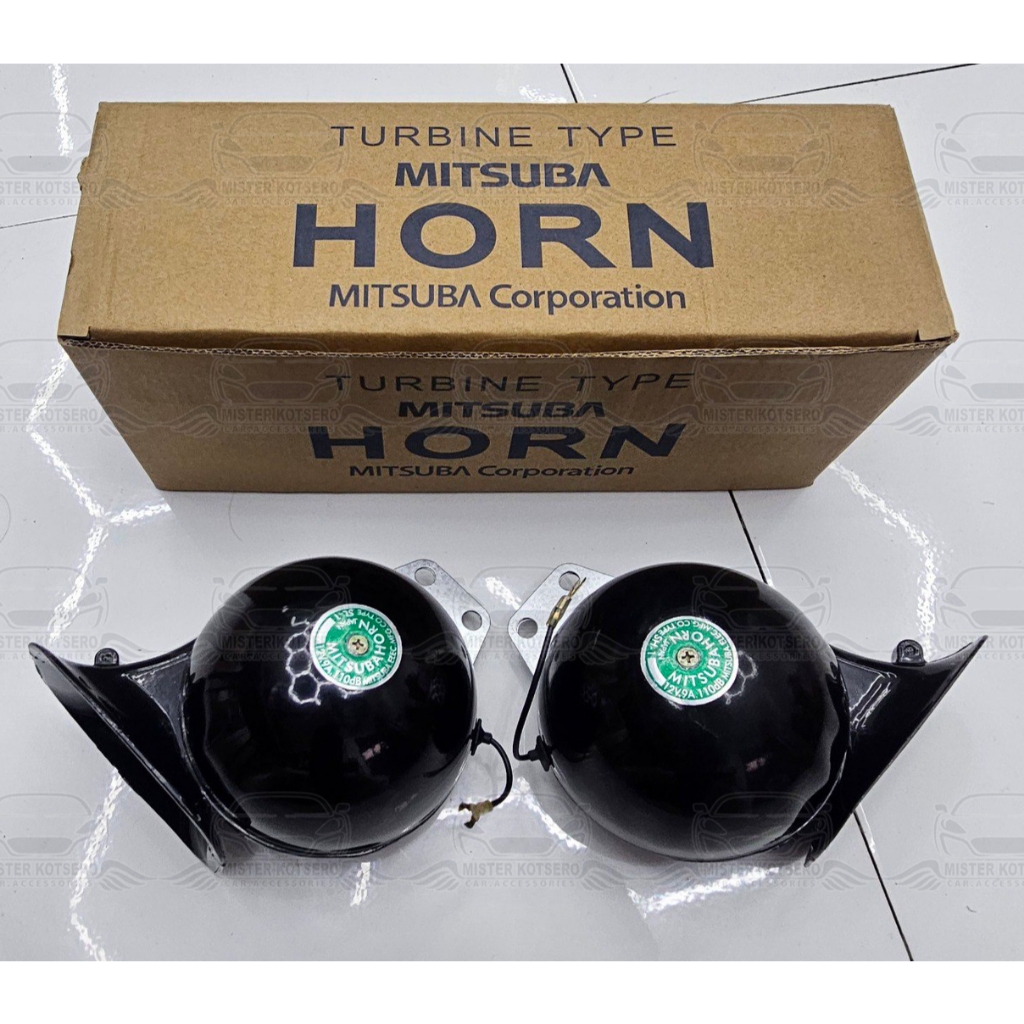 Mitsuba Turbine Type Car Horn 12V 9A 110dB Big Horn Set | Shopee ...