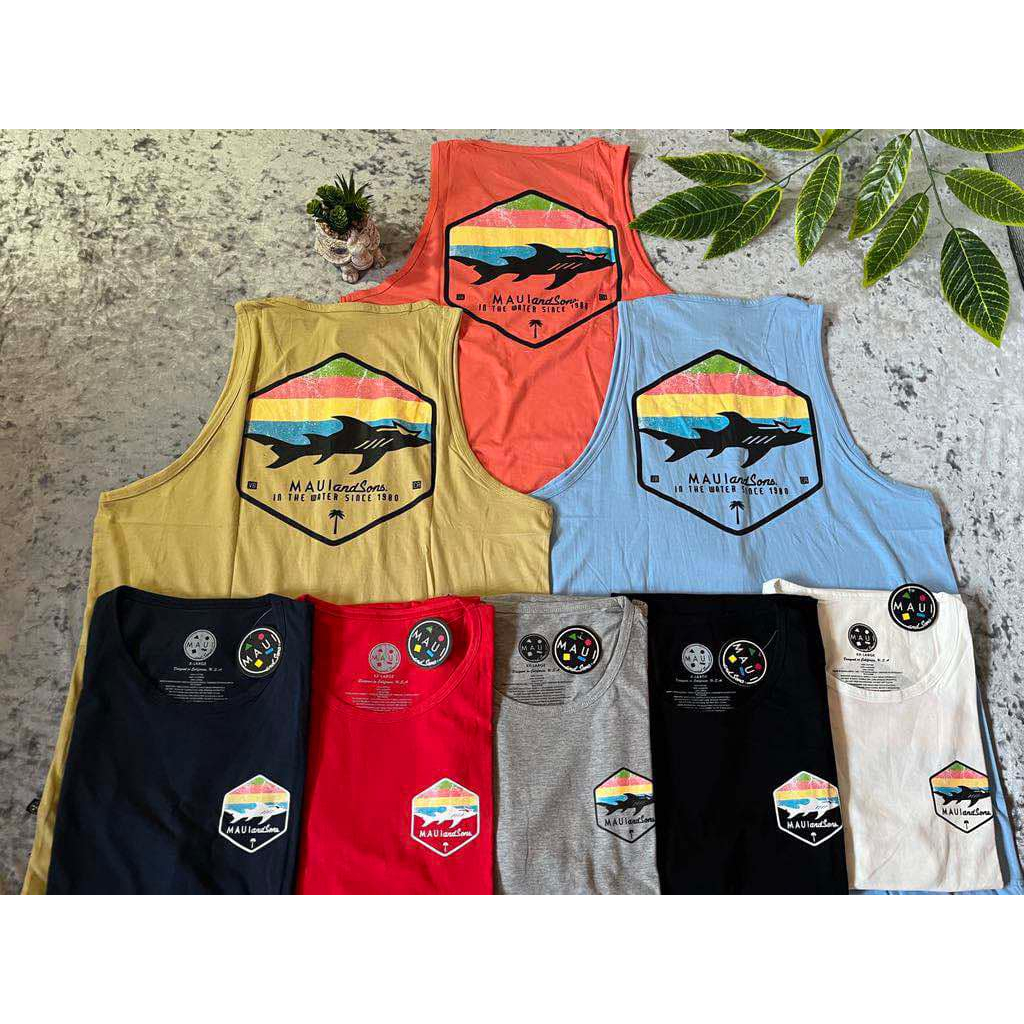 (G) TOP TANK (SANDO) FOR MEN 100% COTTON SIZES M, L, XL, 2XL | Shopee ...