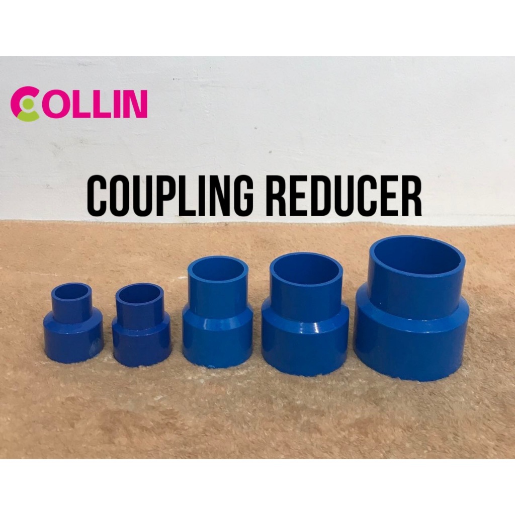 PVC BLUE COUPLING REDUCER PVC BLUE FITTINGS PIPE PUMP PARTS | Shopee ...