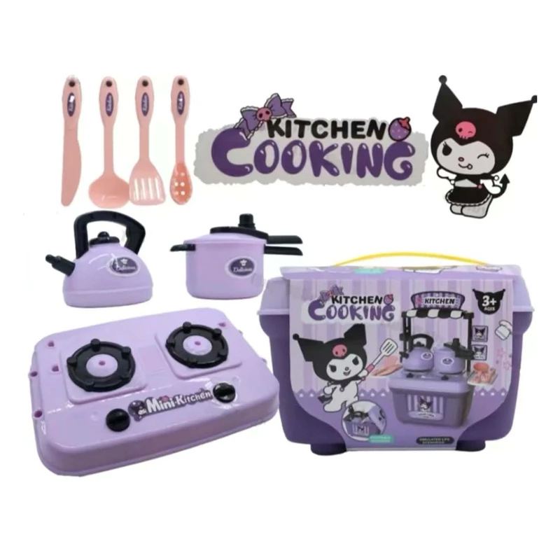 Kimi Toys educational toys Kuromi cartoon simulation mini kitchen ...