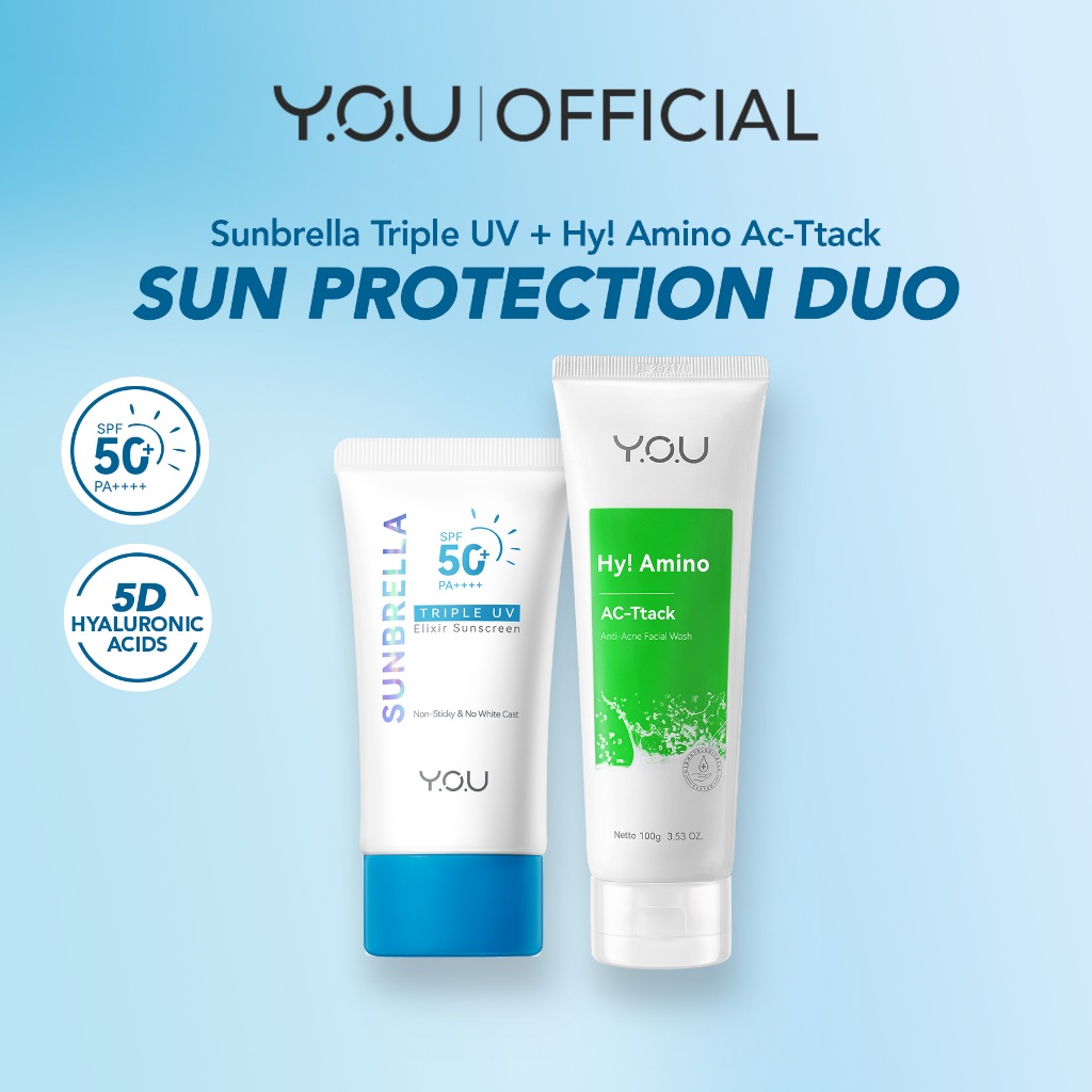 [Best Selling Combo] Purify & Sun Protection Duo | Sunbrella Triple UV ...