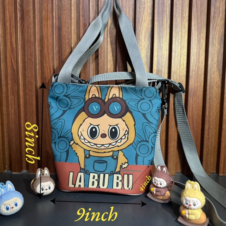 LABUBU Basket 2way Bag Handbag with Adjustable Strap High Quality ...