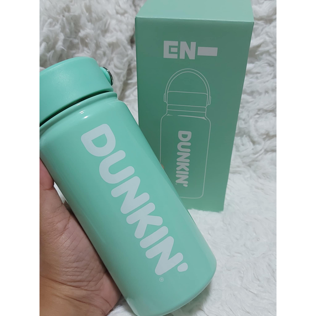 2025_love11shop DUNKIN Enhypen Flask Engene's TEAL GREEN | Shopee ...