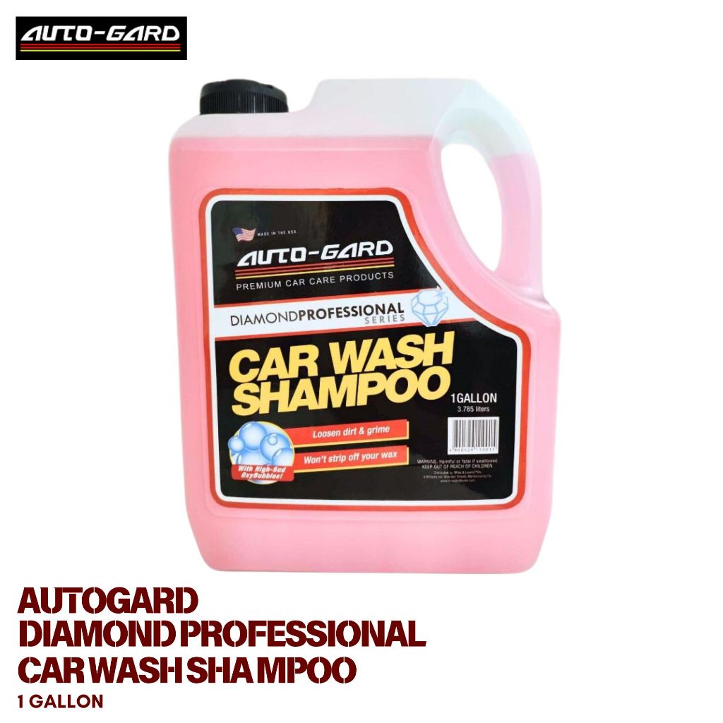 Autogard Car Wash Shampoo 1 Gallon High-Performance Formula Designed ...