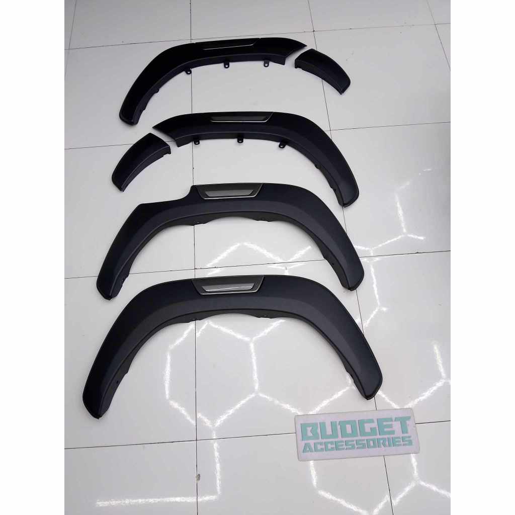 Hilux Black Fender Flare for Toyota Hilux Revo 2015 to 2021 | Shopee ...