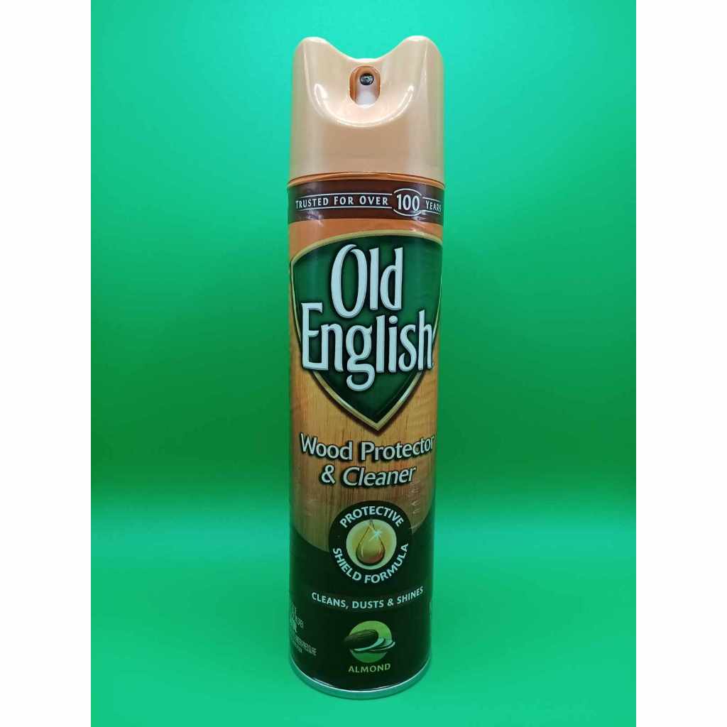 Old English Wood Protector & Cleaner Furniture Polish Spray - Almond ...