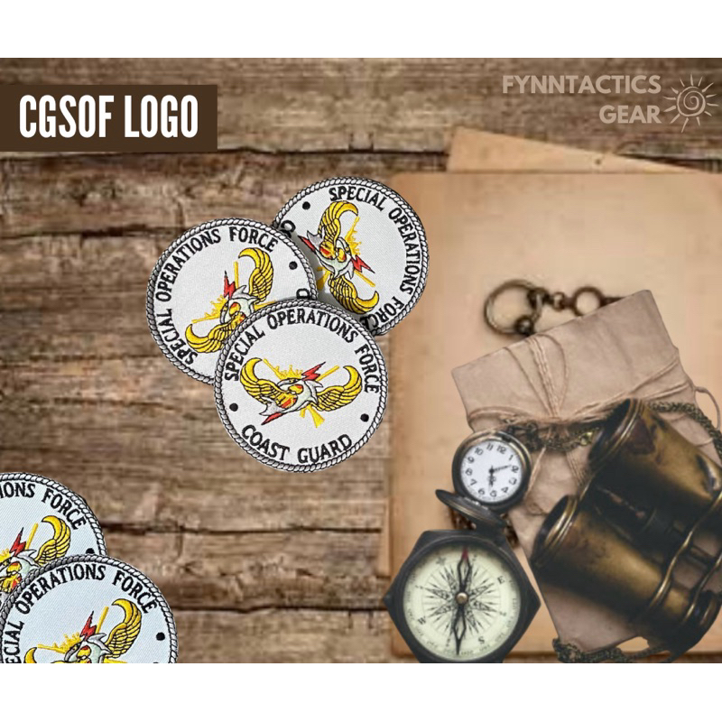 CGSOF Embroidered Logo for Coast Guard Special Operations Force ...
