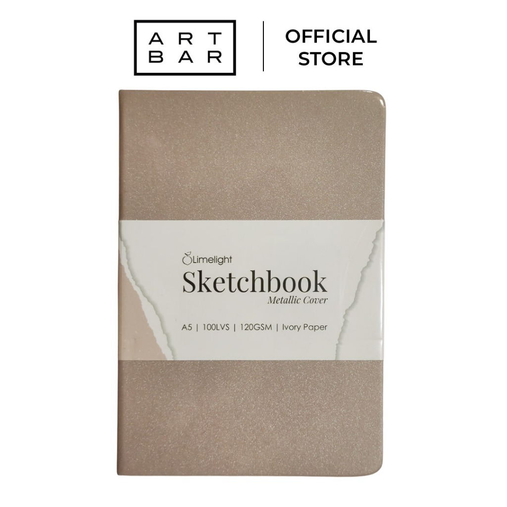 Limelight Sketchbook Gt A5 Metallic Ash Hb (Notebook Journal) - Art Bar ...