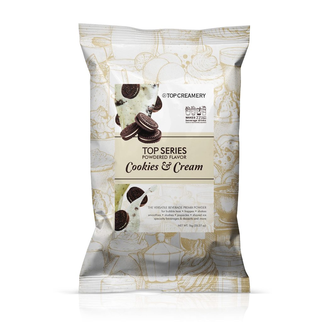 TOP Creamery Top Series Cookies and Cream Powdered Flavor Beverage ...