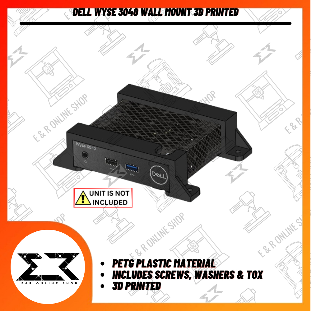 D3LL Wyse 3040 Thin Client Wall Mount 3D Printed | Shopee Philippines