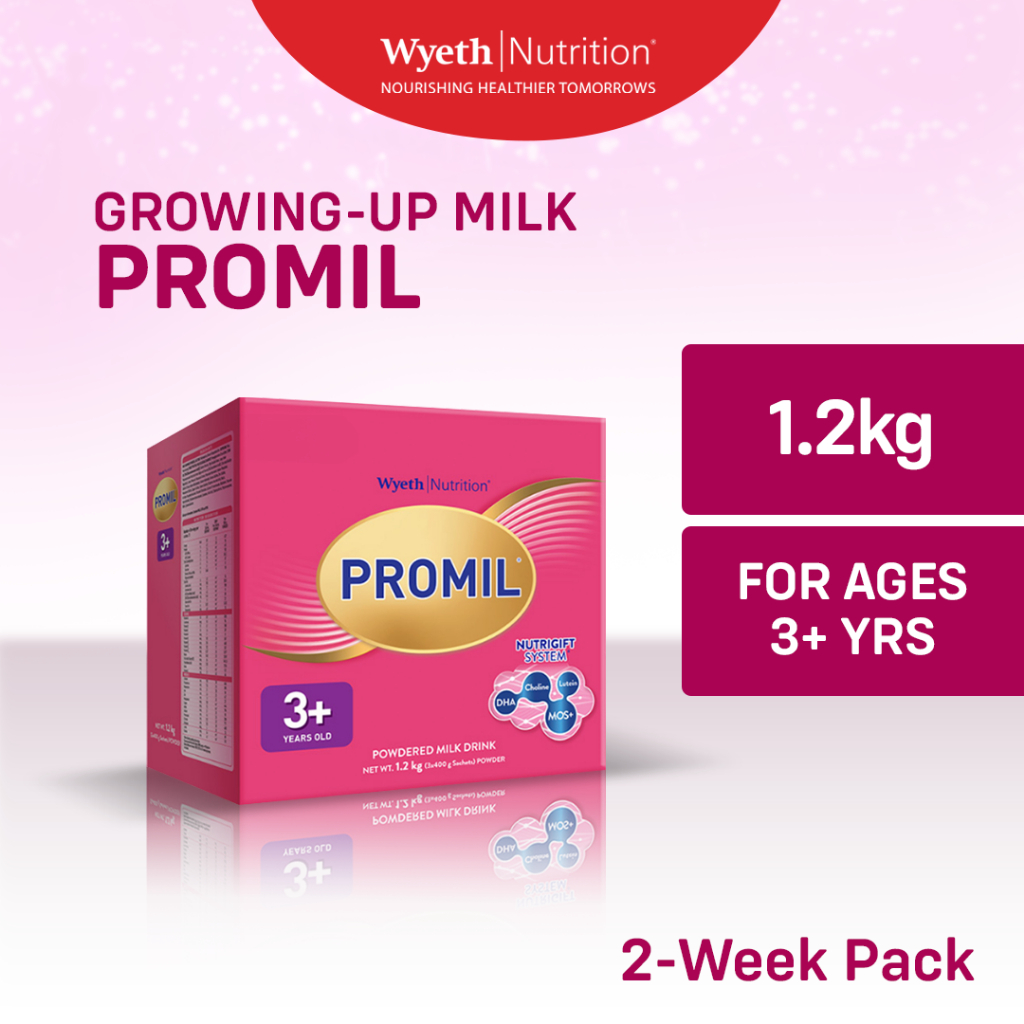 Promil Four Powdered Milk Drink for Children Above 3 Years Old 1.2kg ...