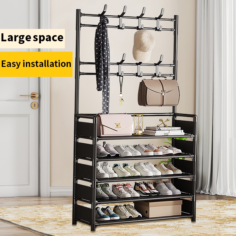 3/4/5-layer multifunctional shoe rack storage rack simple floor ...