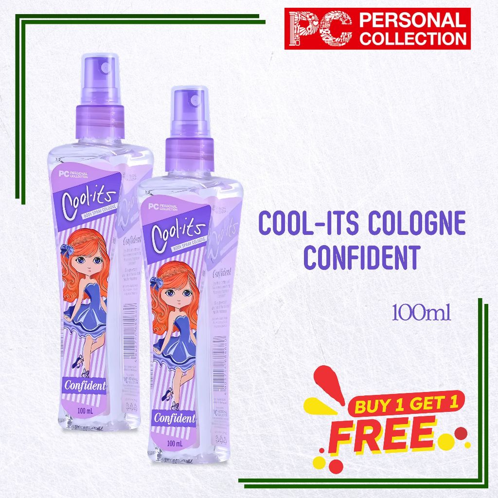 PERSONAL COLLECTION Buy1 take 1 Cool-its Body Spray Cologne Confident ...