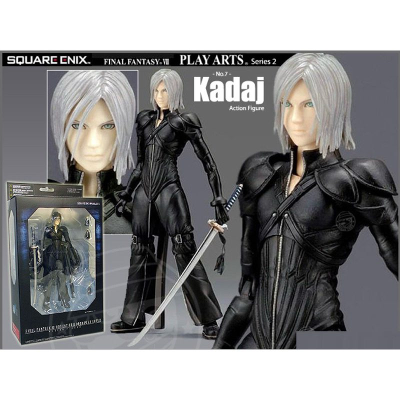 FF7 Kadaj Play Arts Action Figure by Square Enix x Final Fantasy VII ...