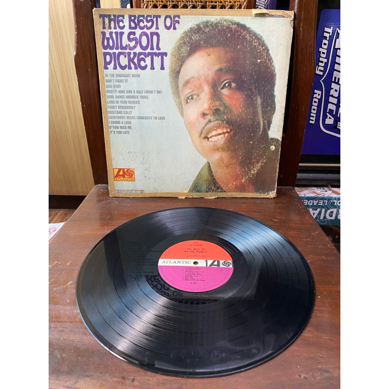Wilson Pickett – The Best Of Wilson Pickett - Philippines Original Music Album Vinyl Plaka LP ...