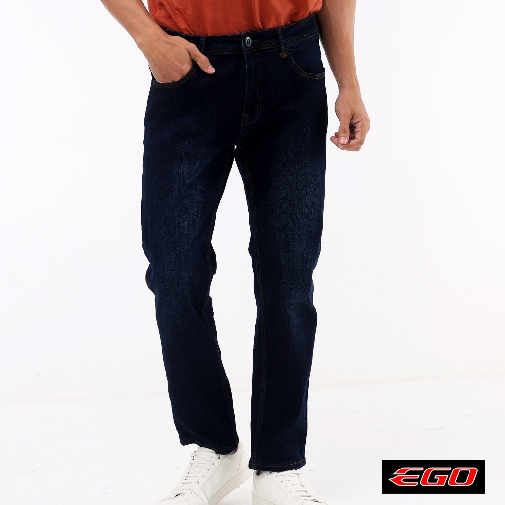 Ego Denim Long Pants Slim Tapered Fit Stretch ESB10-0263 | Shopee ...