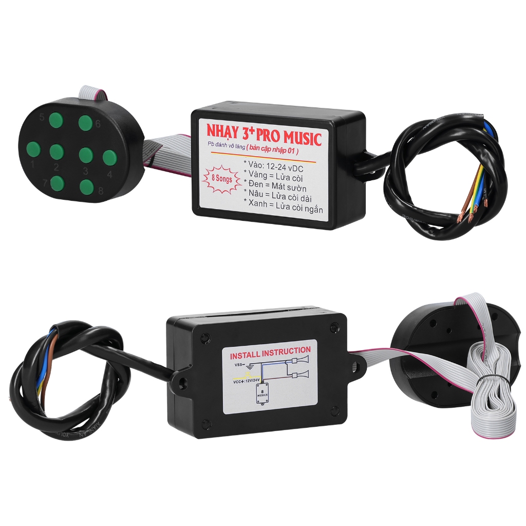 Universal nhay 3 pro Car Horn Controller Electric Speaker Sound Control ...