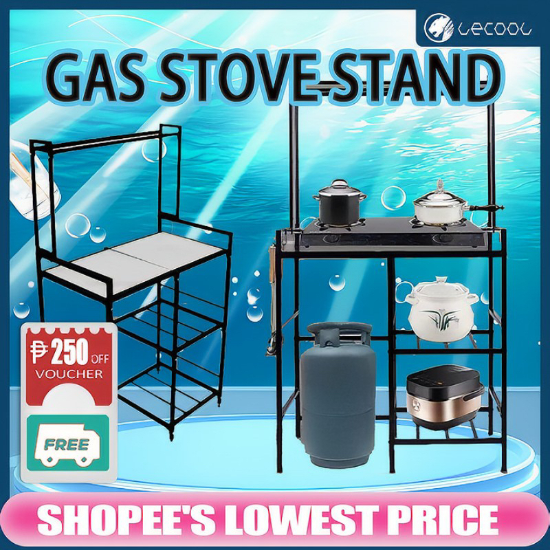 Gas Stove Stand Rack Kitchen Heavy Duty Gas Tank Holder Kitchen ...