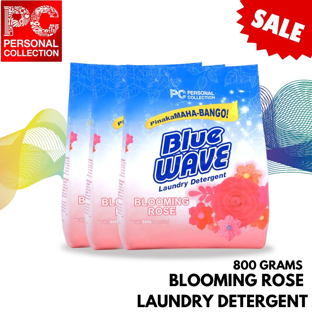 PERSONAL COLLECTION Blue Wave Blooming Rose Powder Laundry Detergent ...