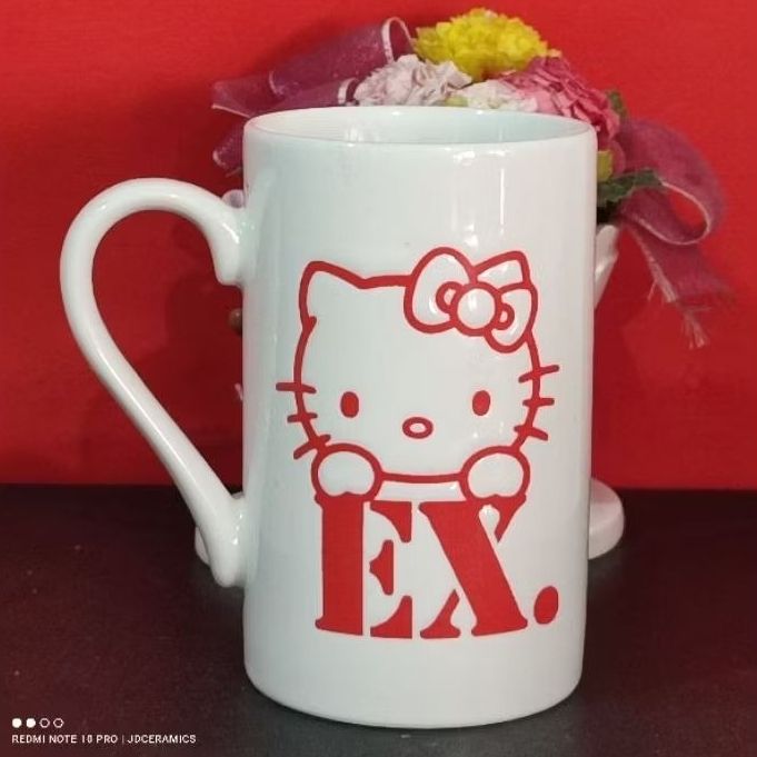 Hello Kitty Engraved Slim Mug SANRIO | Shopee Philippines