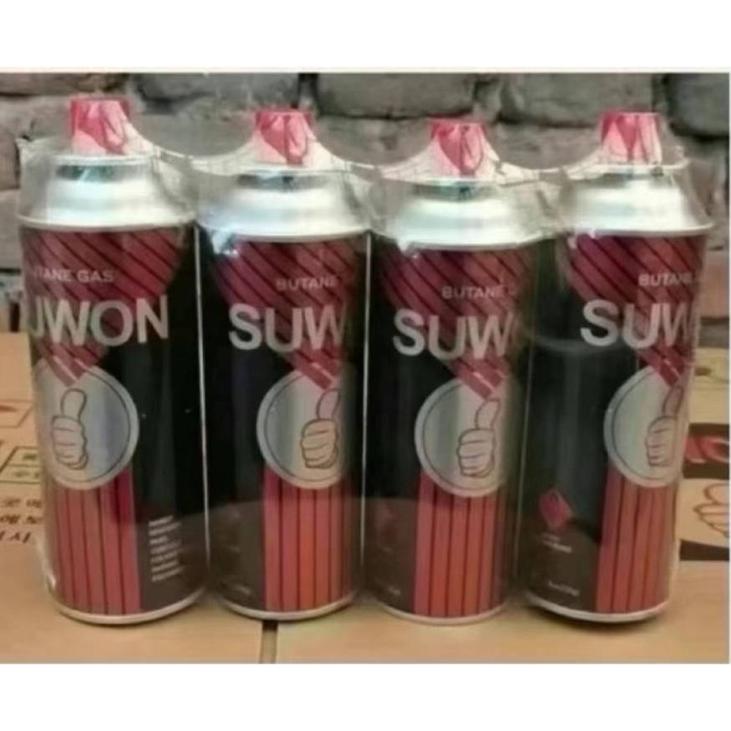Suwon/Maxsun 4pcs x 220g butane gas for portable gas stove 220g（pack ...