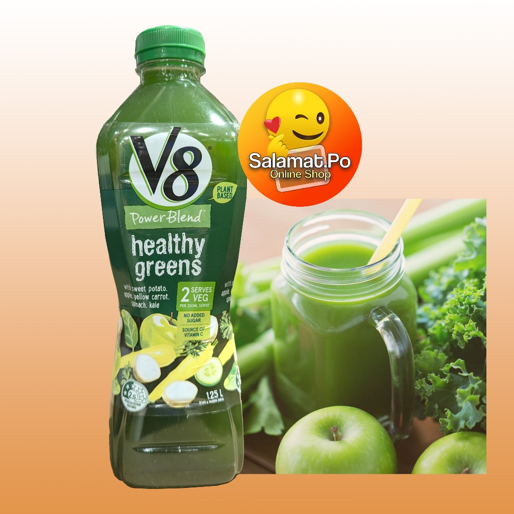 V8 Power Blend Healthy Greens 1.25L | Shopee Philippines